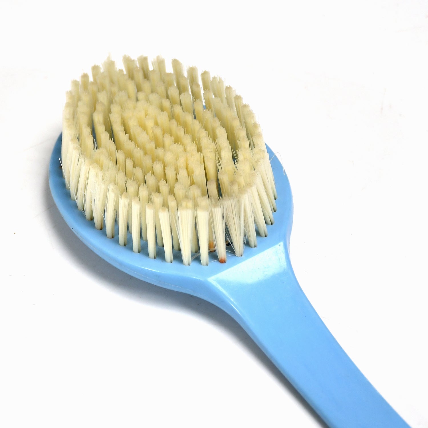 6664 Bath Brush with Bristles, Long Handle for Exfoliating Back, Body ...